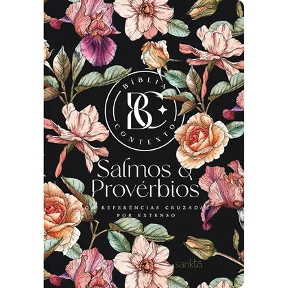Bíblia Contexto - Salmos e Provérbios - NVT Capa Dura Floral – Blessed Store
